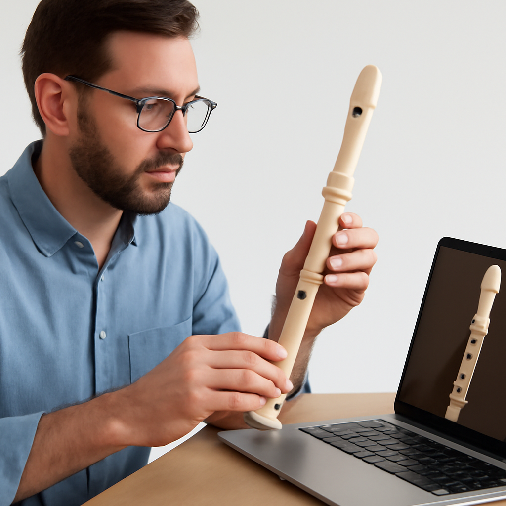 Curso de Flauta doce virtual on-line | Curso de Flauta doce virtual a distância | Portal Curso